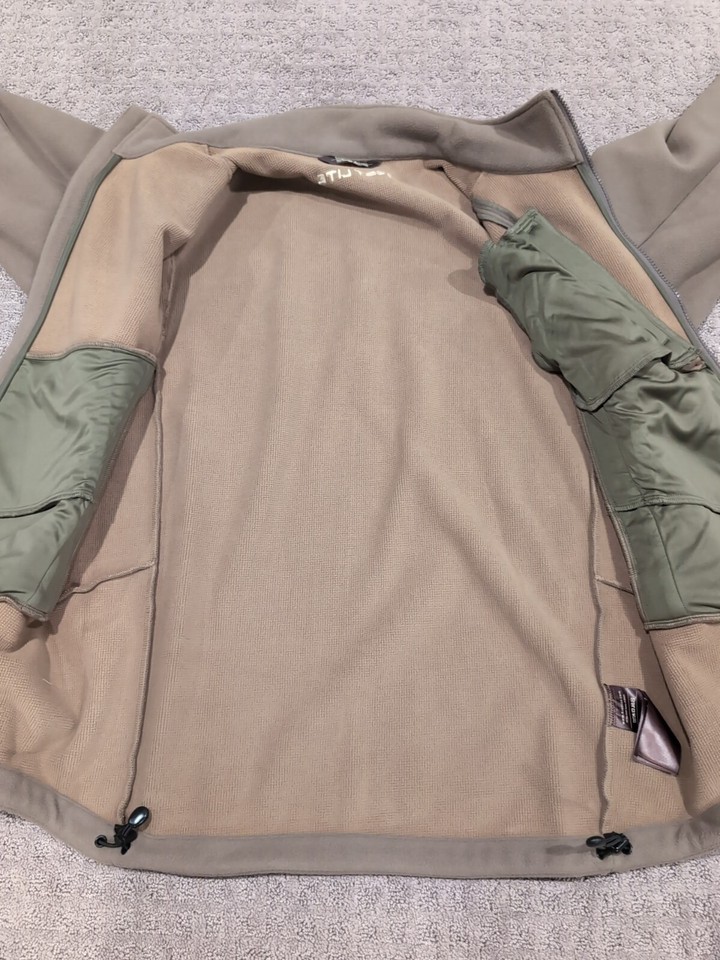 First Lite Challis Fleece Jacket Large Conifer Excellent! Free Shipping ...