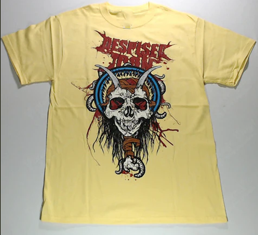 NEW Rare DESPISED ICON Band Logo Classic Yellow All Size Shirt | eBay