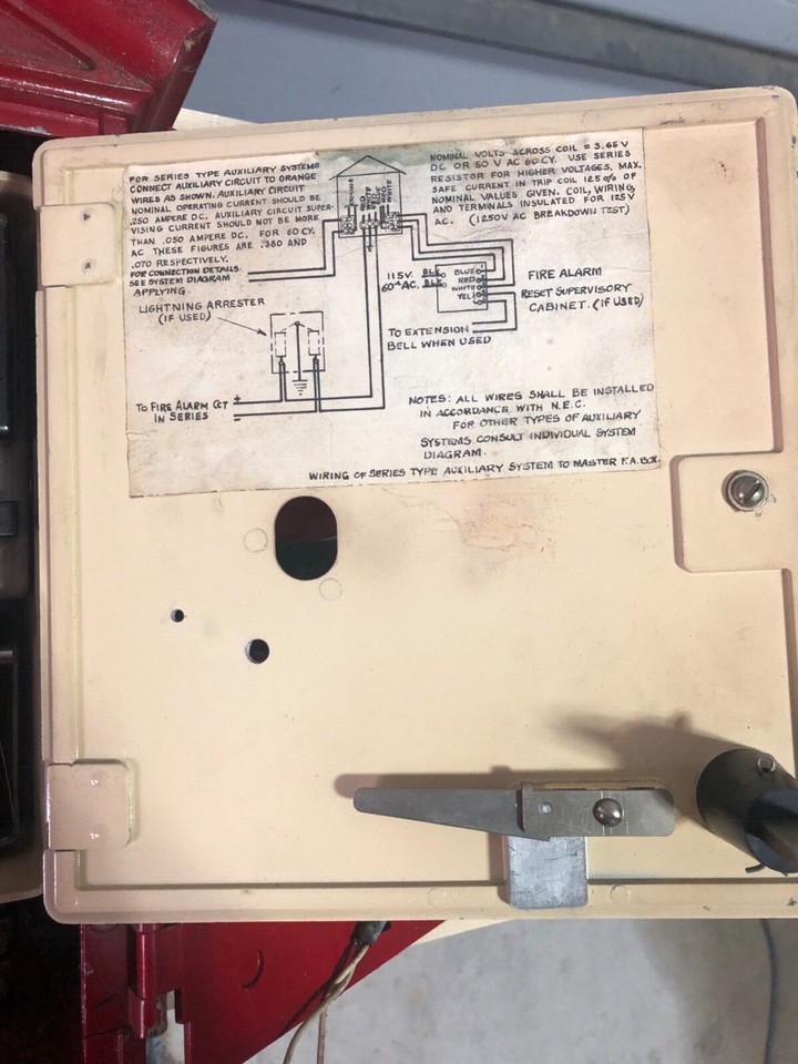 Vintage Gamewell Fire Alarm Call Box | eBay