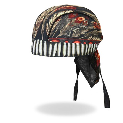 Native American Headdress Biker Motorcycle Premium Headwrap Bandanna ...