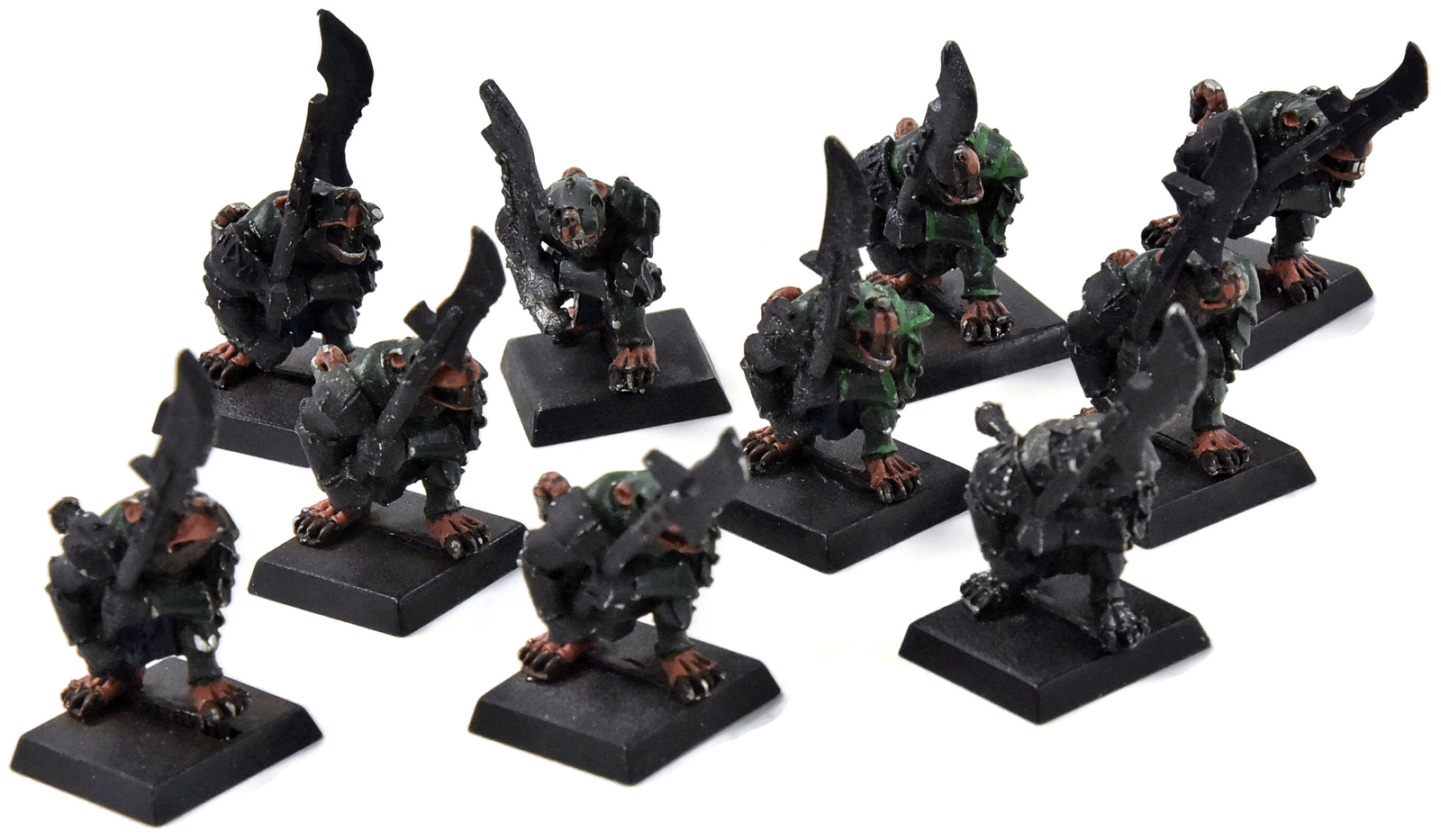 SKAVEN 10 Stormvermin Classic #2 METAL Warhammer Fantasy | eBay