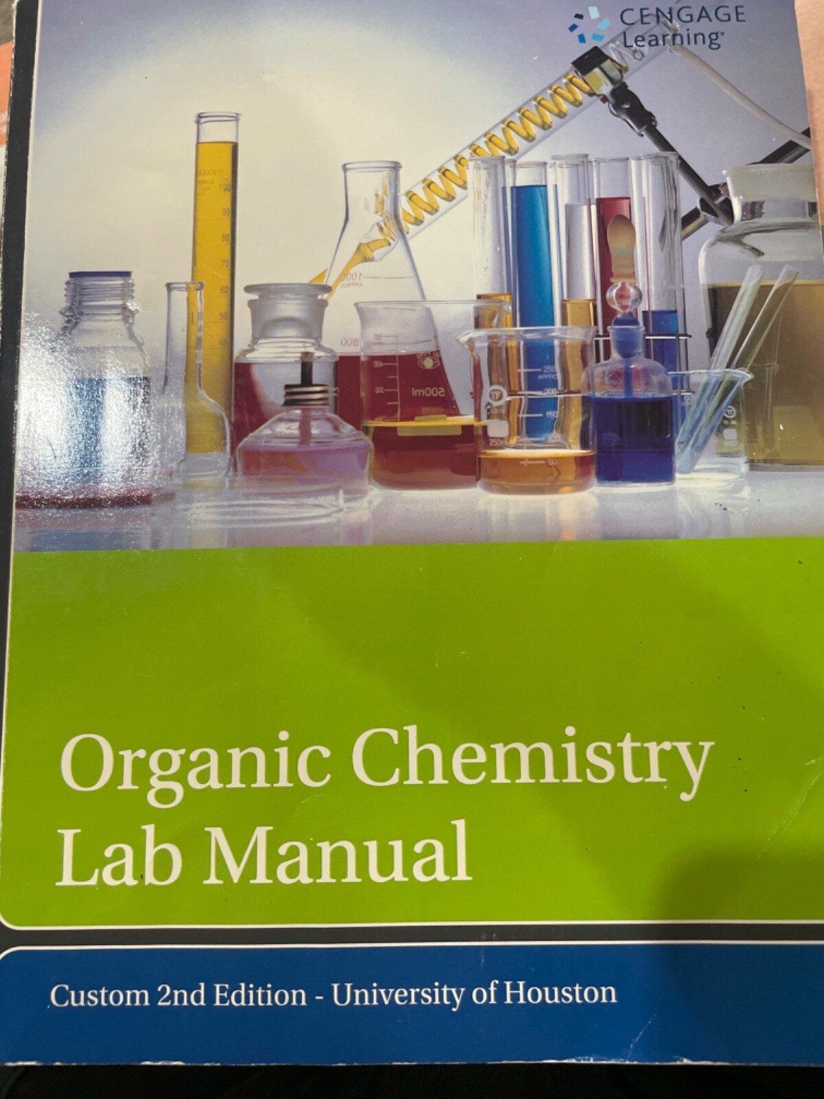 Organic Lab Manual CHEM 3221/3222 2nd Edition University of Houston | eBay