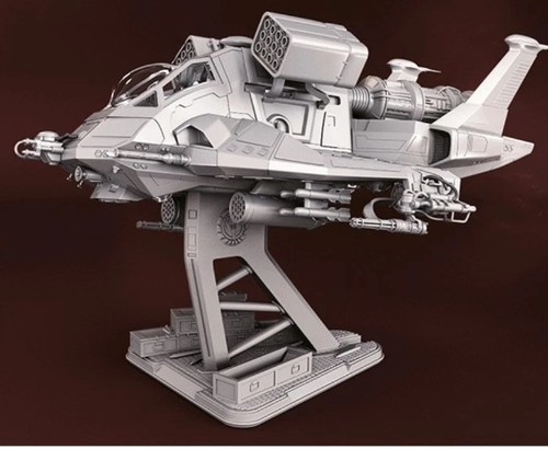 Modern BATTLESTAR GALACTICA Colonial Raptor 13" Model 1/32 Scale 3d ...