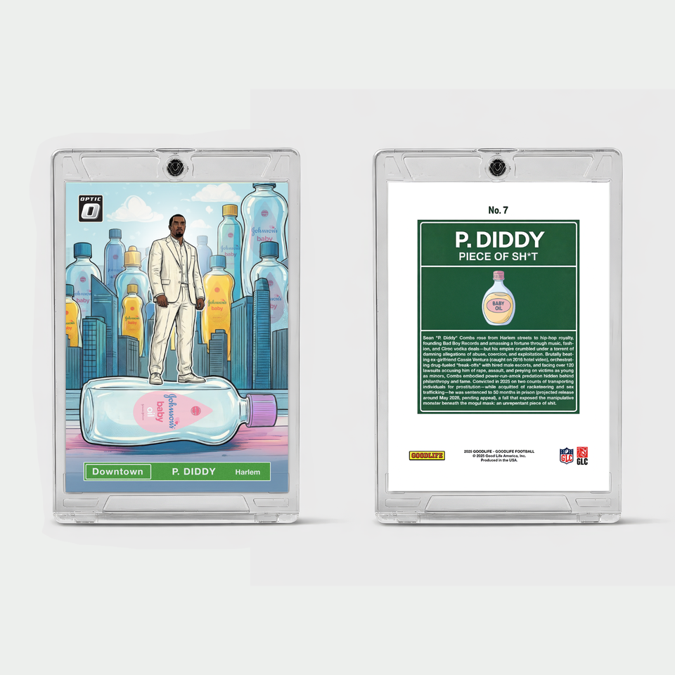 P Diddy Puff Daddy Downtown Style Custom Card Limited Edition Holo Art ...