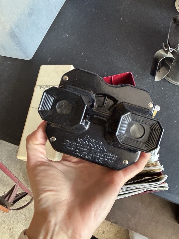 Vintage Sawyer's View Master Viewer with Reels and Bakelite Case | eBay