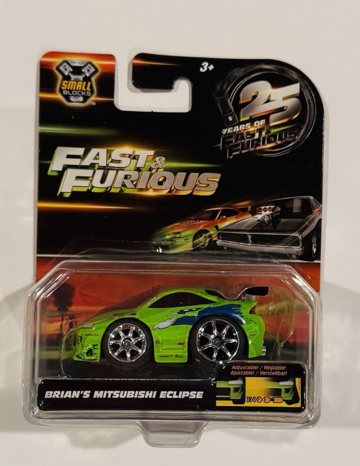 Jada Small Blocks Fast & Furious 25th Anniversary 1/43 Scale Complete ...