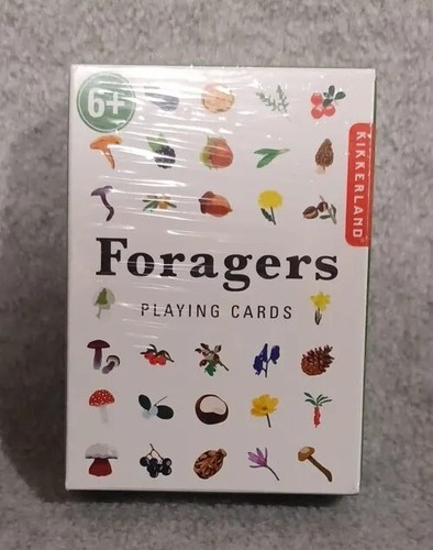 Kikkerland Foragers Playing Cards Foraging Nature Plants New Sealed | eBay