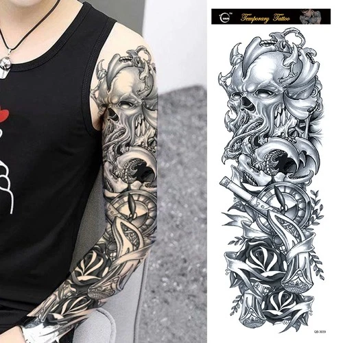 Awesome Skull Arm Tattoos