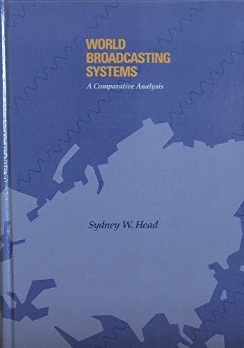 World Broadcasting Systems: A Comparative Analysis de Sydney W. Head | eBay