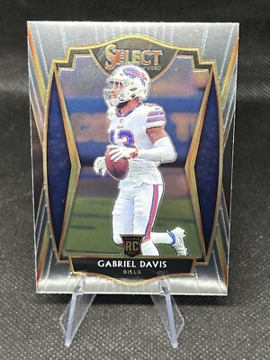 2020 Panini Select Premier Level #182 Gabriel Gabe Davis Rookie RC ...