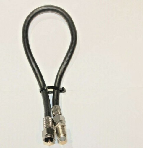 25cm Coax cable extension virgin media broadband F coaxial connectors ...