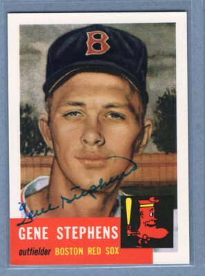 1991 Topps Archives #248 Gene Stephens Autograph Auto signed | eBay