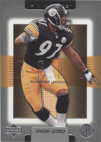 2003 Upper Deck Finite - #47 Kendrell Bell /2350 for sale online | eBay