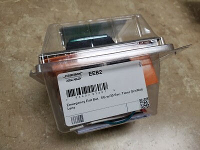 SECURITRON ASSA ABLOY EEB2-G EMERGENCY EXIT BUTTON & SG-w/30 Second ...