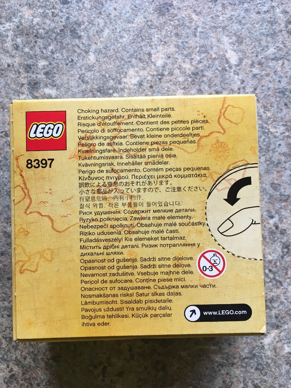 Lego 8397 Gestrandeter Pirat Piraten Schatztruhe Lagerfeuer Insel NEU ...