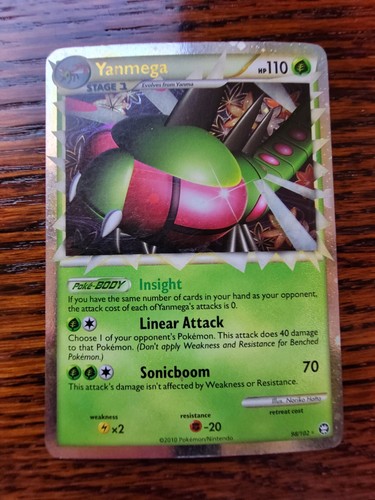 EXC - Pokemon TCG Triumphant YANMEGA Prime Holo (98/102) | eBay