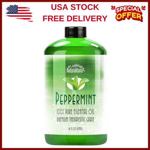 16 OZ Peppermint Essential Pest Control Oil For Mice Spiders Ants ...