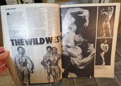 Vintage Muscle Digest Bodybuilding Magazine Oct. 1979 Dave Johns Robby ...