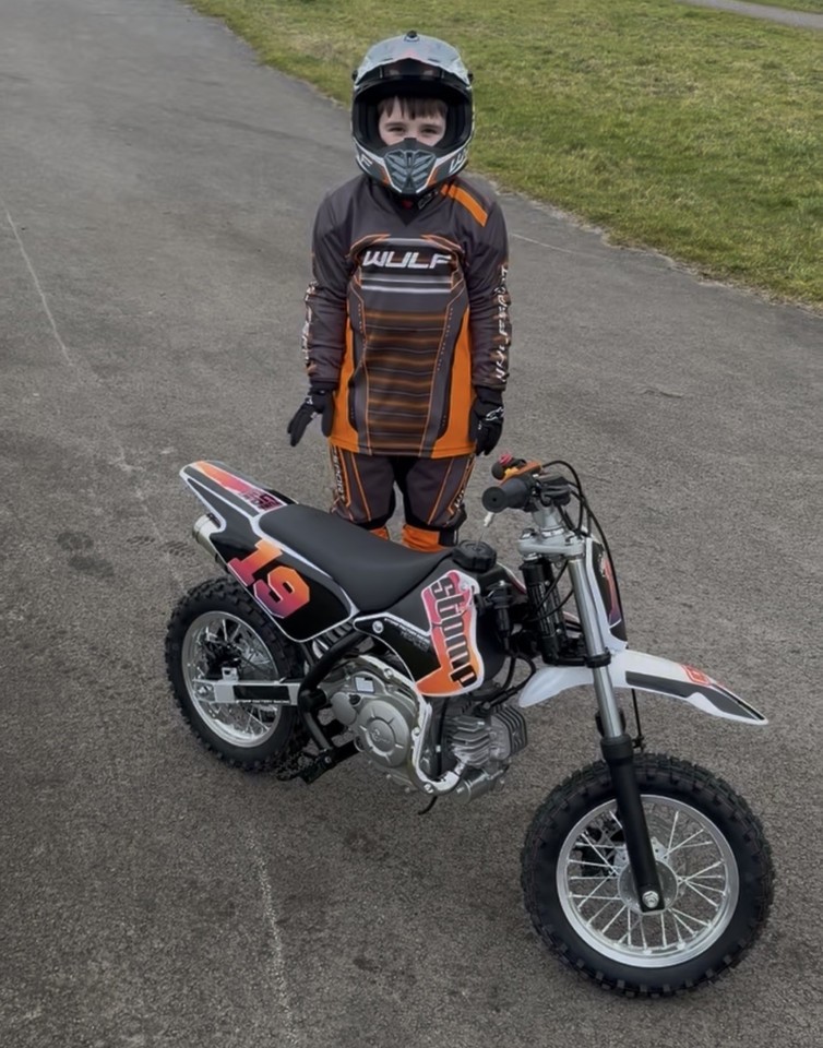 2025 STOMP 110cc Dirt Pit Bike Stomp Juicebox 110 Semi Auto petrol ...