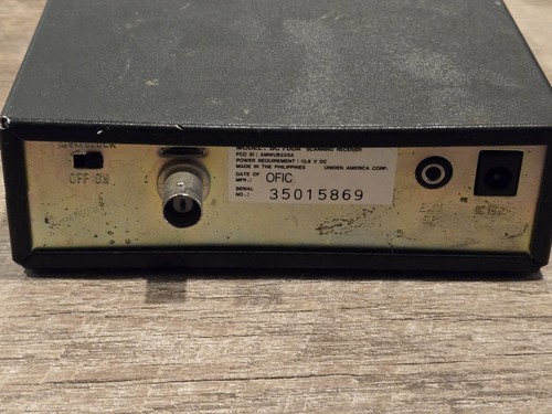 Uniden Bearcat BC700A Scanner 50 Channel Mobile/Base 800 MHz - No Power ...