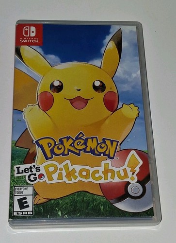 Pokemon Let's Go Pikachu! (Nintendo Switch, 2018) 45496423155| eBay