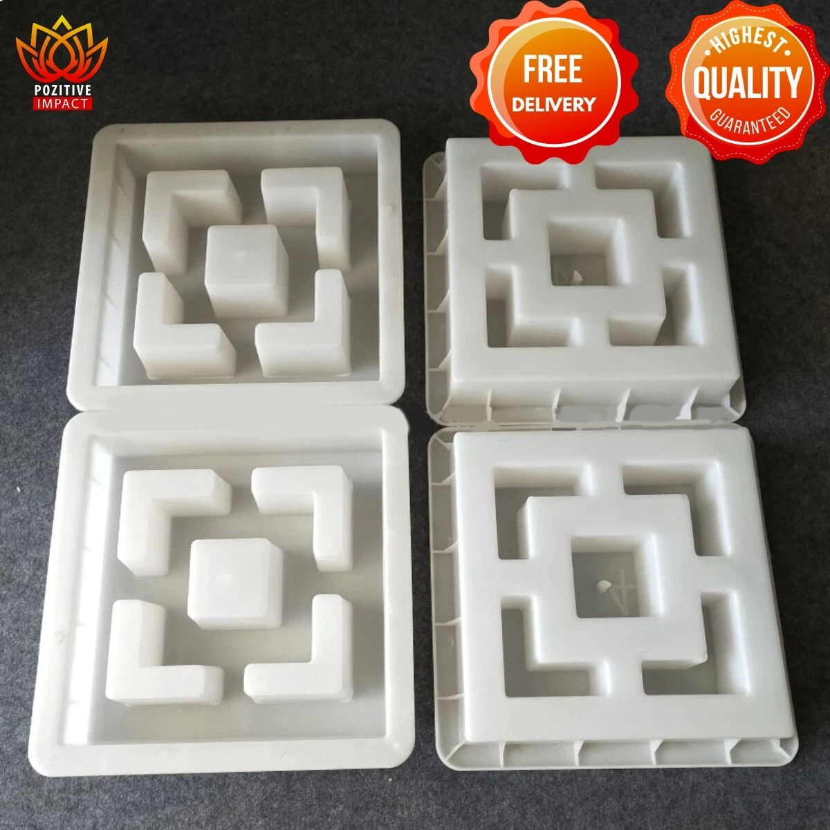 Decorative Cement Block Molds | Shelly Lighting