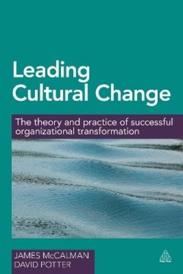 James McCalman David Potter Leading Cultural Change (Poche) | eBay