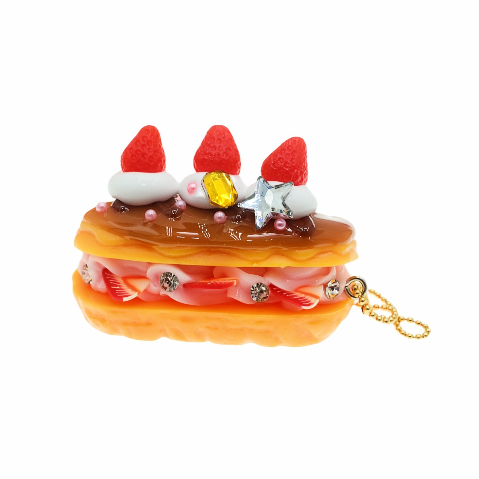 Mini Resin Fake Food Keychain Charm Figure 1 Random Surprise Capsule ...