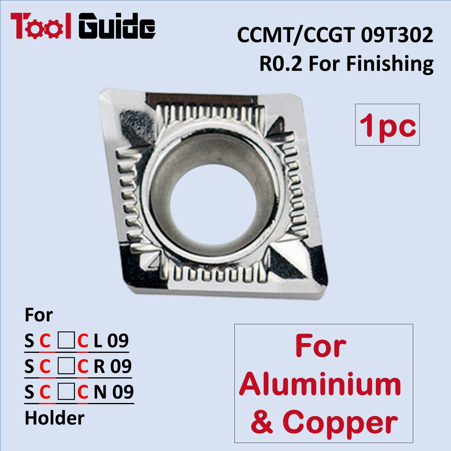 1pc CCMT 09T304 09T308 Turning Boring Indexable Lathe Carbide Inserts ...