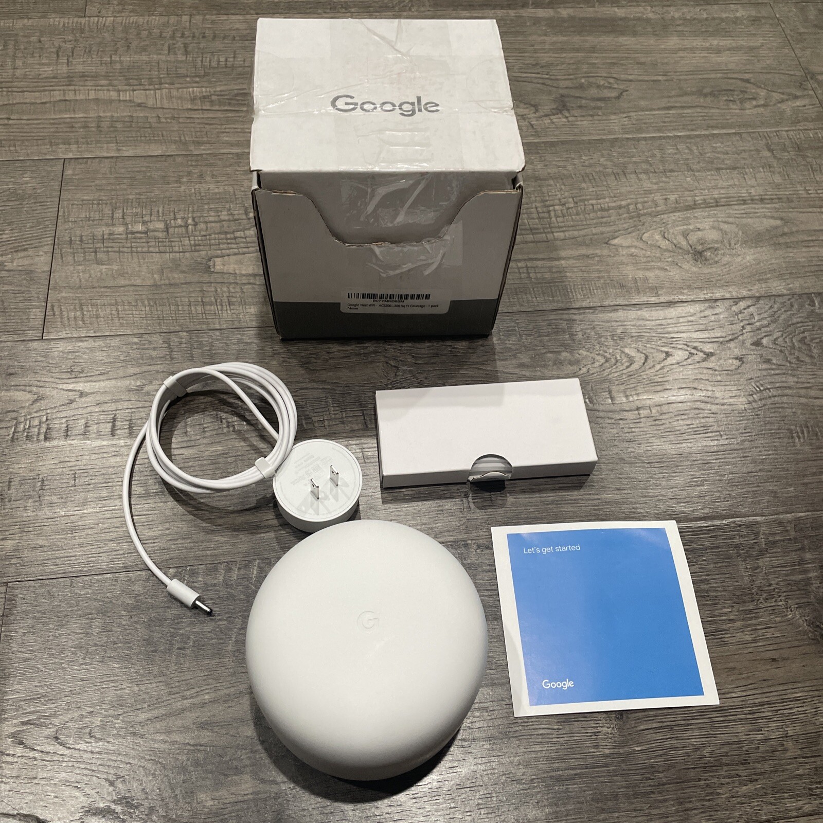 Google nest wifi - AC2200- mesh wifi system router - 2200 sq ft ...