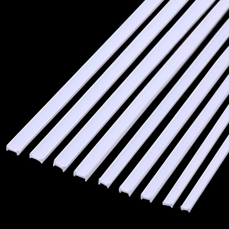 ABS Styrene Plastic Tube Strip Round/Square/Angle Rod Sheet Building ...
