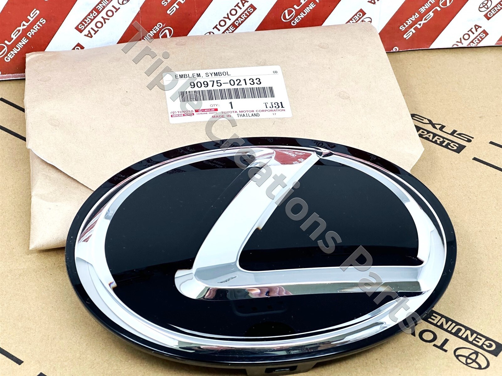 9097502133 Genuine Lexus Emblem Radiator Grille Or Front Panel 90975 ...