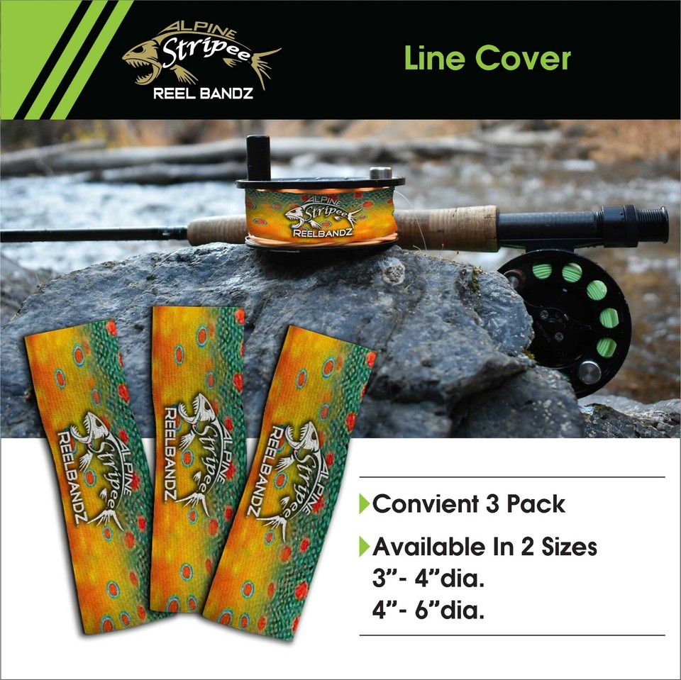 Stripee Reel Bandz 3 Pack - Fly line tamer - Keeps line Spooled on the ...
