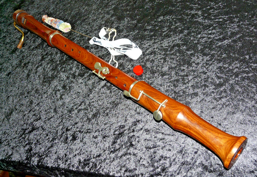 RAR! SAMMLER! Bubinga Bass-Blockflöte, Hammerschmidt Klingston 3(2 ...