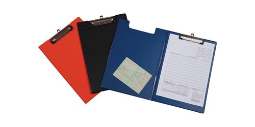 Carpeta de escritura Eichner cartón con ojal de gancho extensible DIN ...