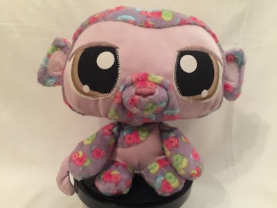 LITTLEST PET SHOP 8" Purple MONKEY Plush Stuffed | eBay