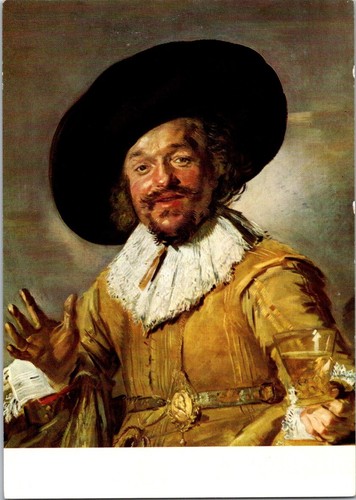 Vintage Postcard Frans Hals The Jolly Toper Rijksmuseum Amsterdam ...