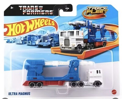 Hot Wheels Transformers Track Fleet Ultra Magnus 1:64 Truck New Sealed ...