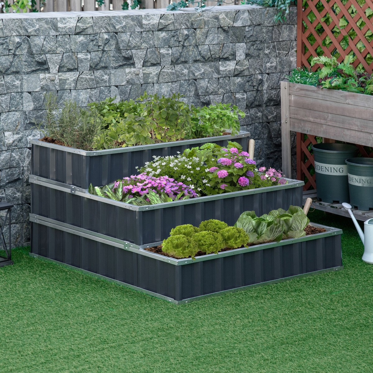 Garden Planting Boxes Kits