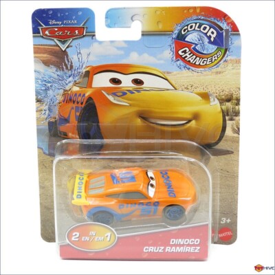 Disney Pixar Cars Dinoco Cruz Ramirez 2 in 1 Color changer | eBay