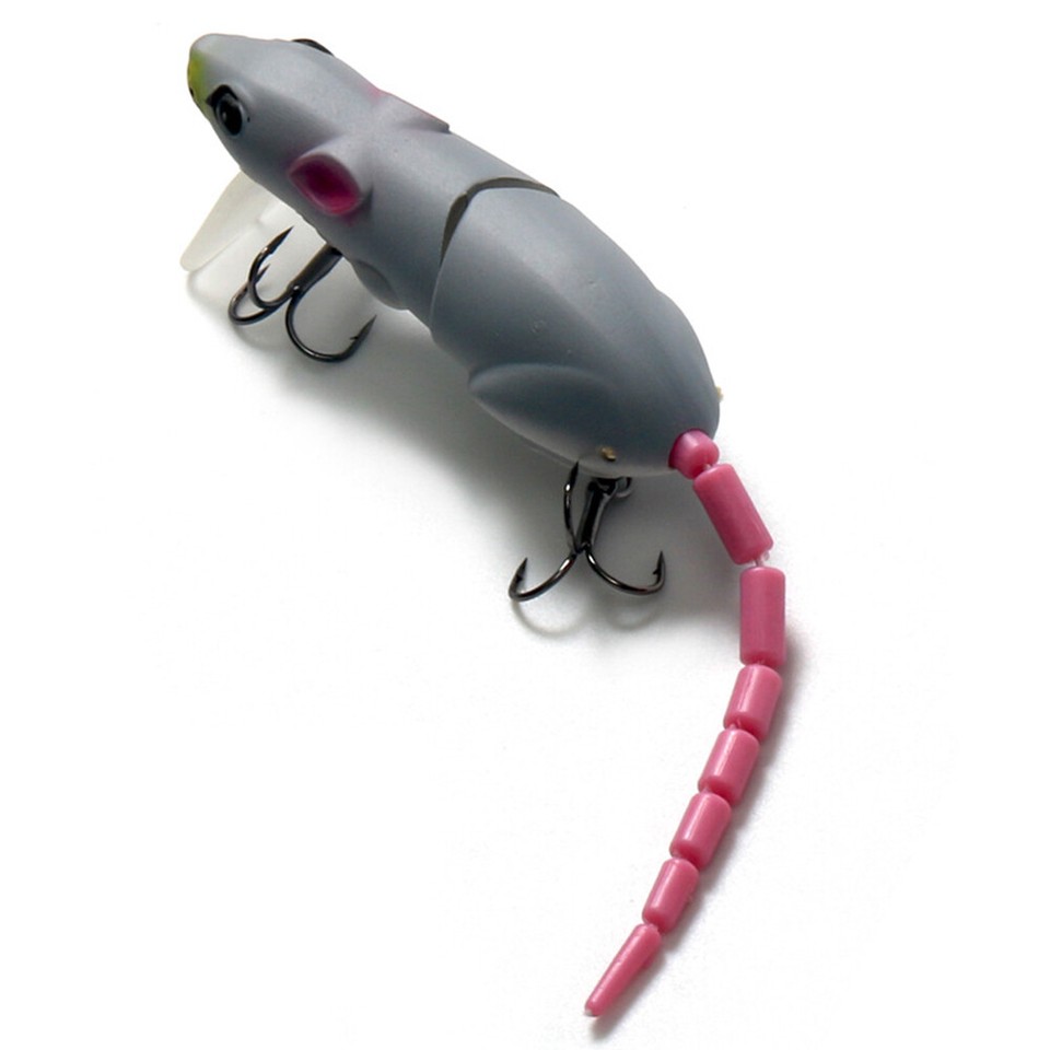 Jointed Mouse Lure Artificial Rat Bait Fishing Bait Swimbait Pesca Pike ...