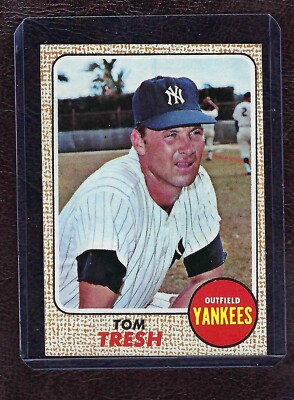 1968 Topps Baseball Card #69 Tom Tresh, New York Yankees, NM! | eBay