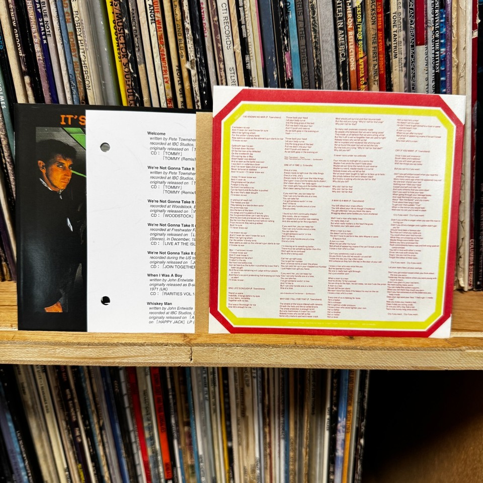 The Who – It's Hard POCP-9208 JAPAN LTD mini LP CD w/ OBI Paper 4 bonus ...