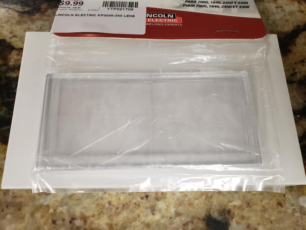 LINCOLN ELECTRIC KP3044-1 VIKING 3350 ADF CARTOUCHES COVER LENS - 1 ...