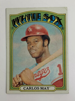 1972 Topps Carlos May # 525 Baseball Card Chicago White Sox | eBay