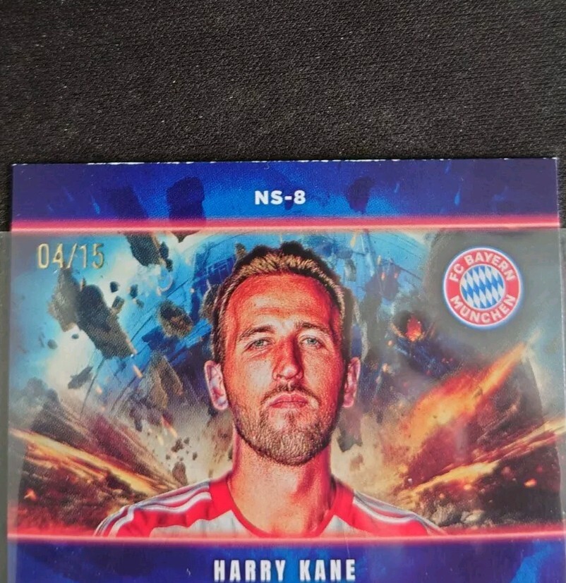 Harry Kane /15 Now Starring Topps UCC Jade 2023/24 Bayern Munich ...