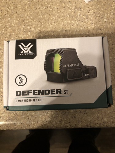 Vortex Defender-ST 3 MOA Red Dot Sight Shake Awake Auto Shutoff DFST ...