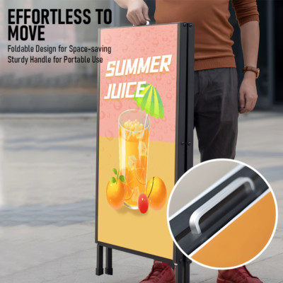 A1 Frame Sign Double Sided Poster Board Outdoor Display Advertising ...