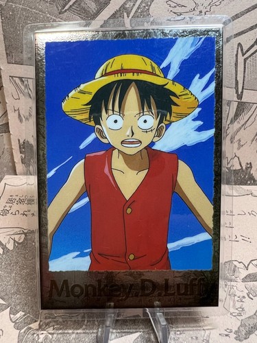 One Piece Laminated Card Monkey D Luffy 0300G-A Movic Japanese. | eBay