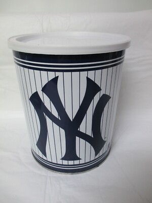 1 Gallon New York Yankees Popcorn Tin W/LID | eBay